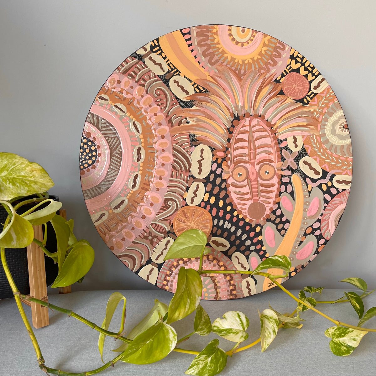 'Peach Shells' - Original – Aurora Art